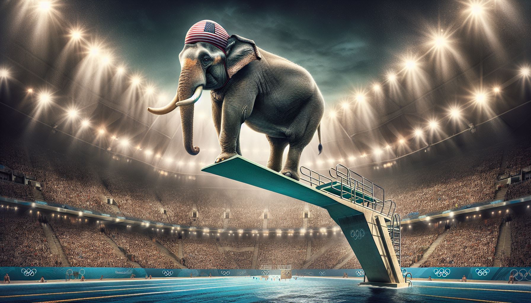 Animals at the Olympics – Kiwi-doodle-do