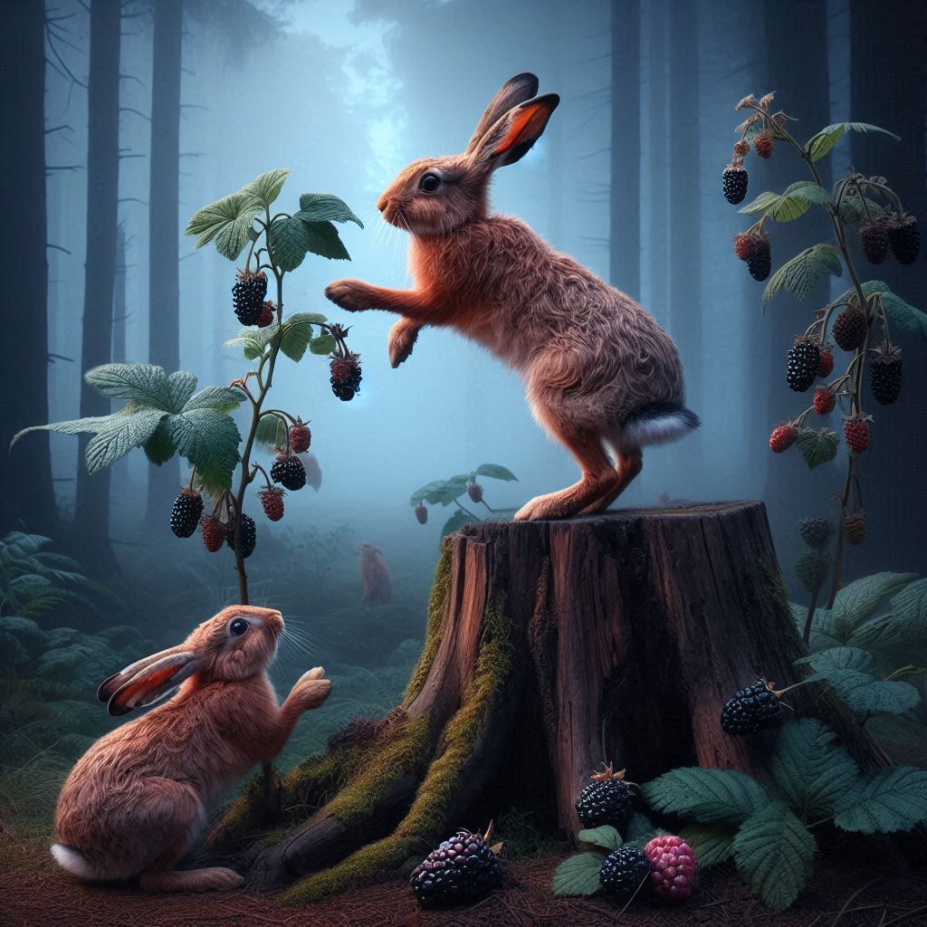 Square Hare 28 – Kiwi-doodle-do